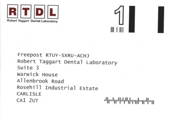 Freepost Label – RTDL